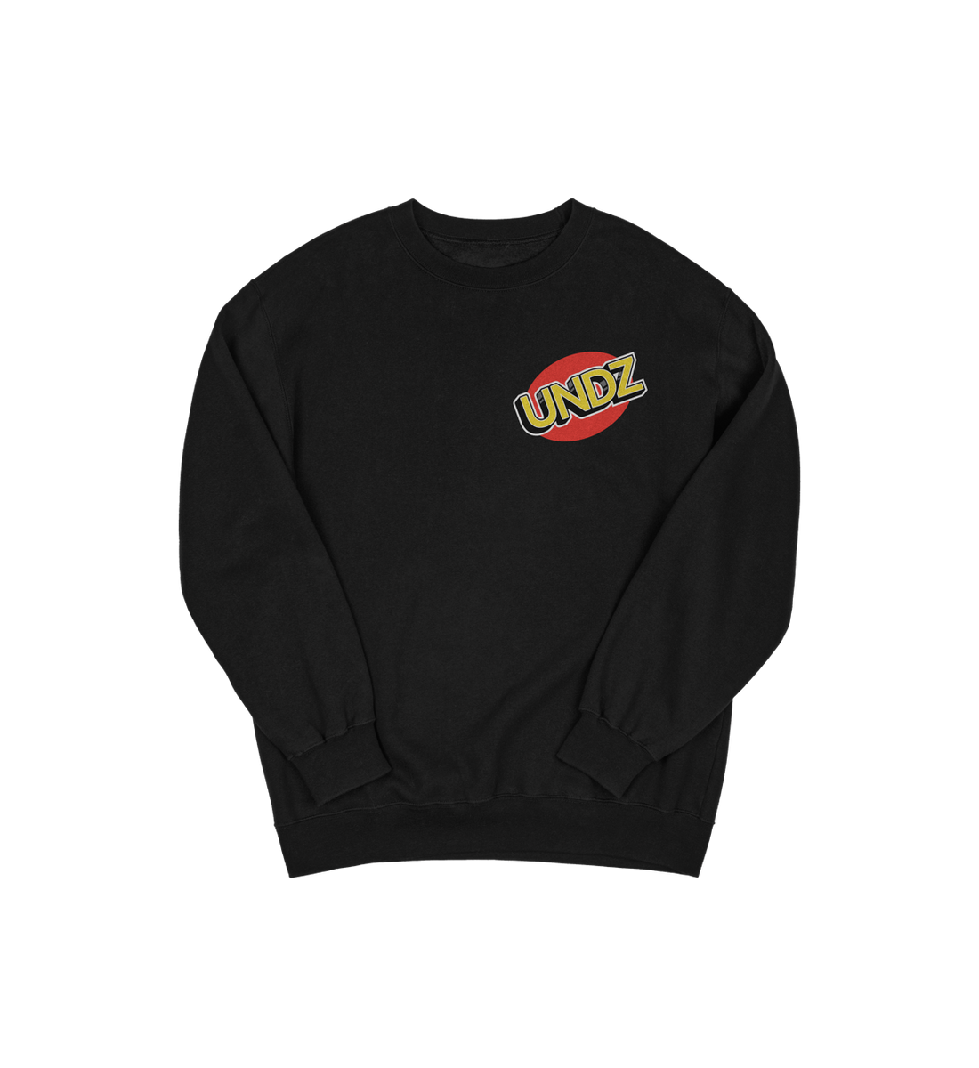 CREWNECK BLACK - UNDZ CARDS